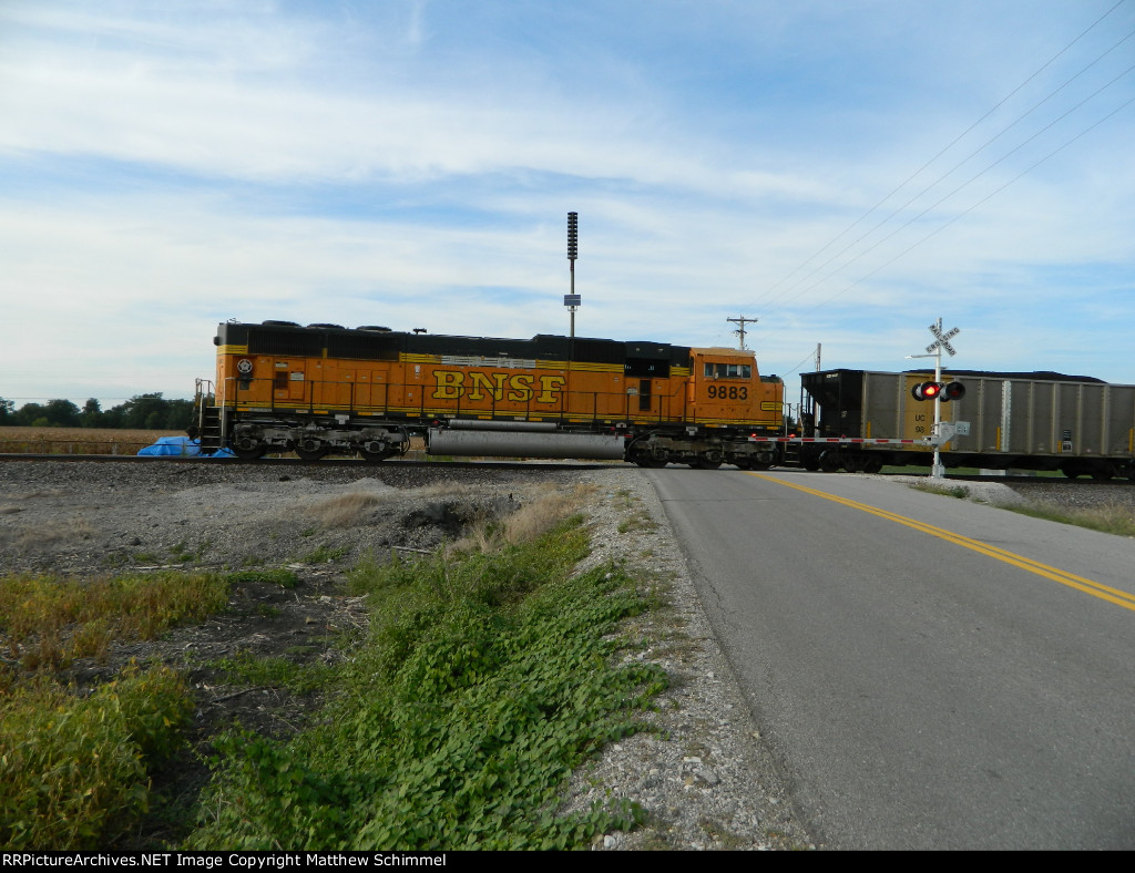 BNSF 9883 - DPU